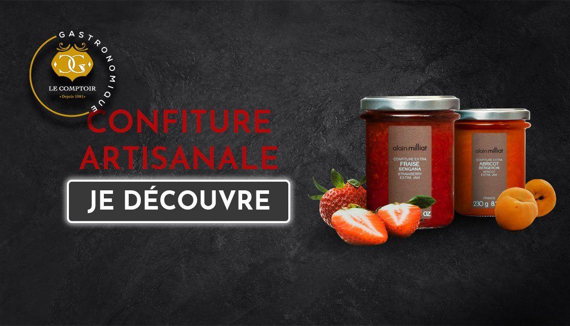 Confiture Artisanale - En Livraison - À Base de Vrais Fruits